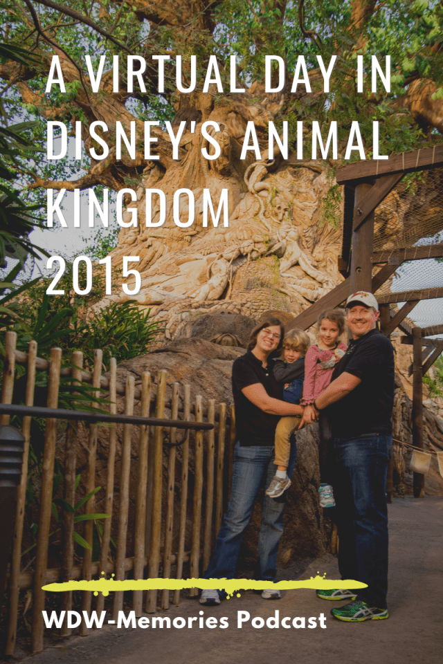 A Virtual Day in Disney’s Animal Kingdom 2015 – WDW‑Memories