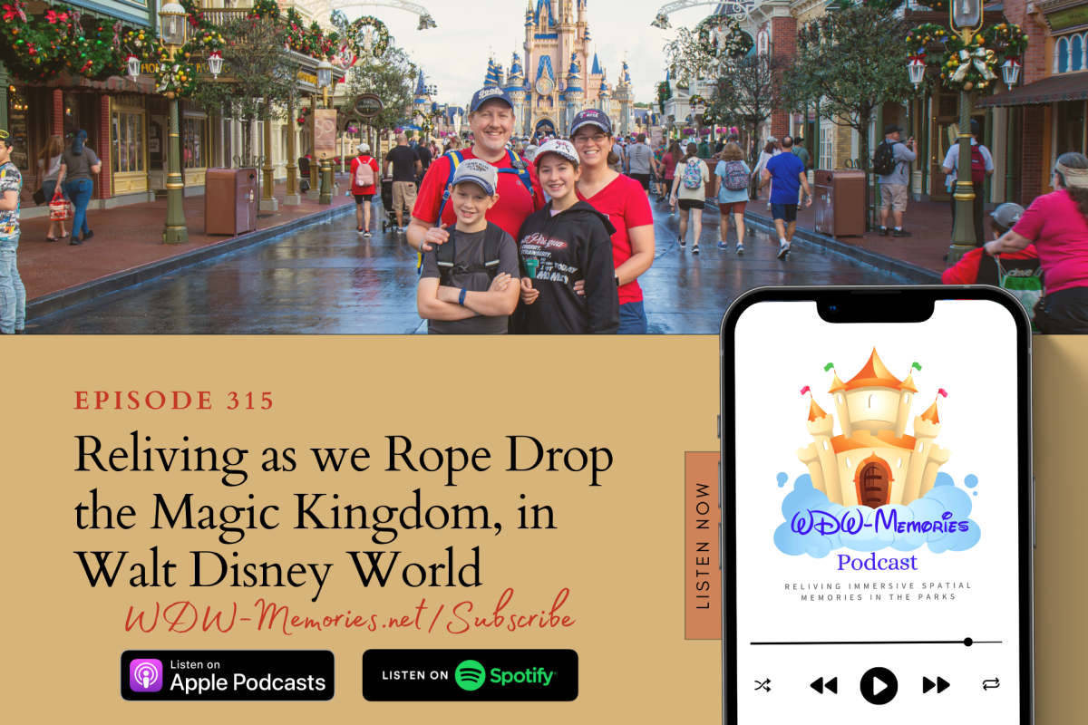 Memory 315 – Reliving as we Rope Drop the Magic Kingdom, in Walt Disney ...
